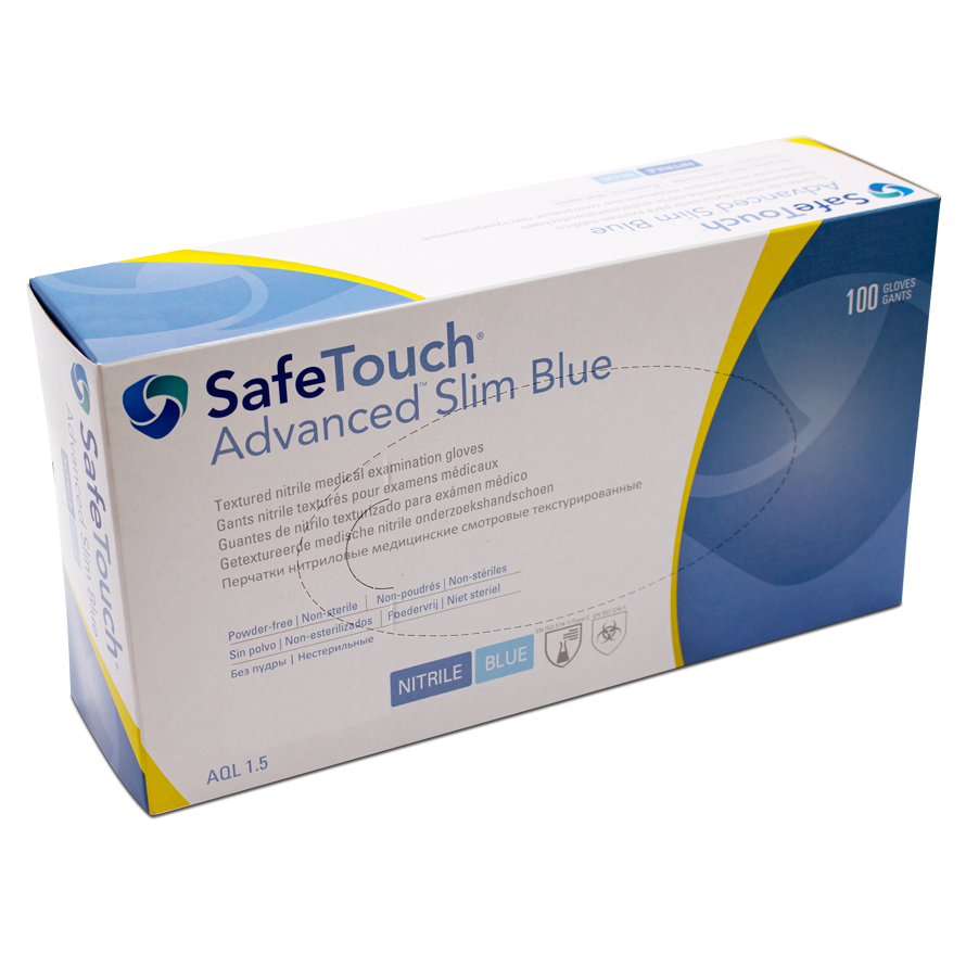 Rękawice nitrylowe Medicom SafeTouch Advanced Slim, 100 szt ...