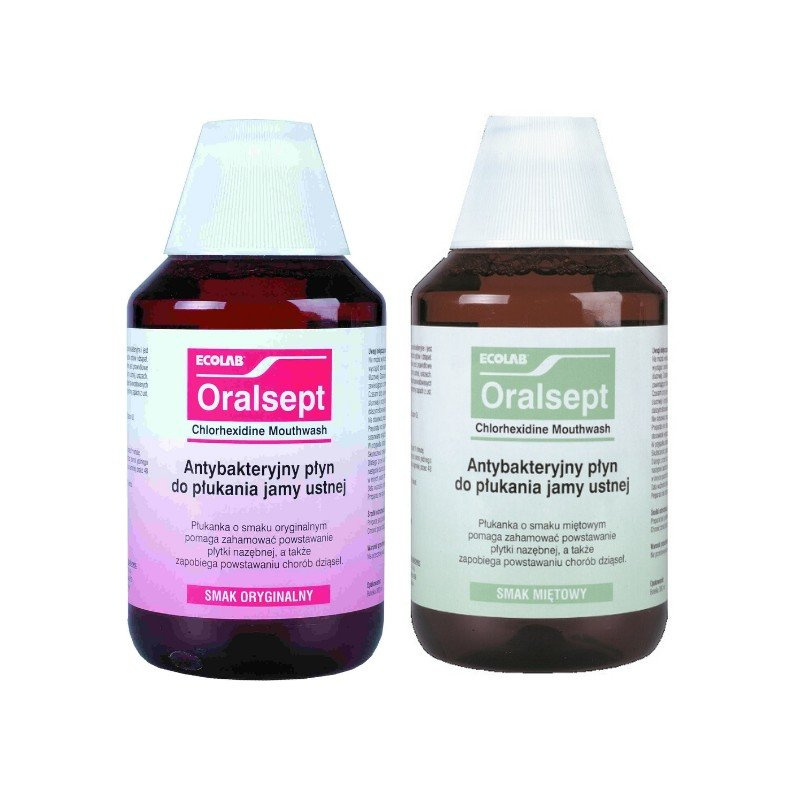 Oralsept - Producent: ECOLAB - Cena: 16,90 zł - Profilaktyka Płukanki ...