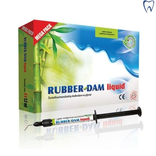 Rubber-Dam liquid Mega Pack 4 x 1.2 ml - Producent: Cerkamed - Cena ...